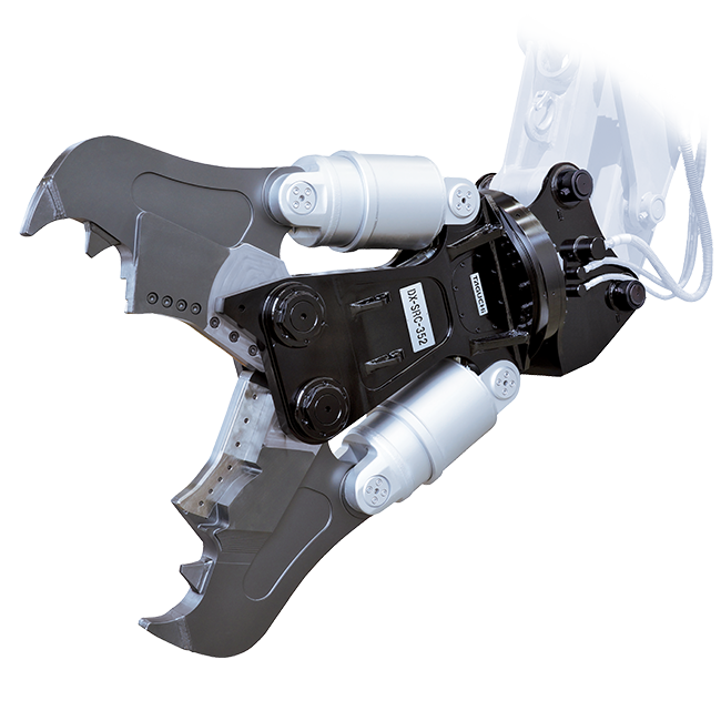 DX-SRC Crushing Cutter | TAGUCHI | Taguchi Industrial | Excavator ...