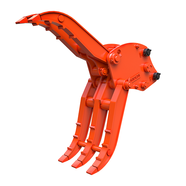 Grasper VL | TAGUCHI | Taguchi Industrial | Excavator attachments ...