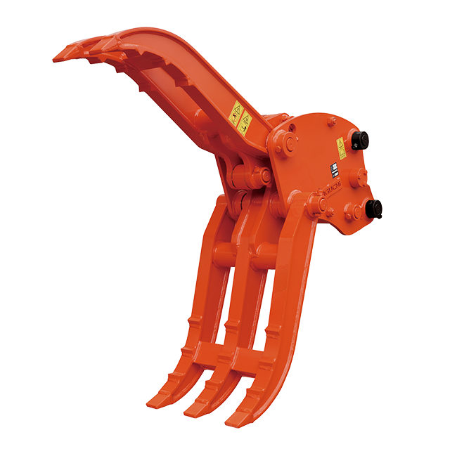 Grasper VL | TAGUCHI | Taguchi Industrial | Excavator attachments ...